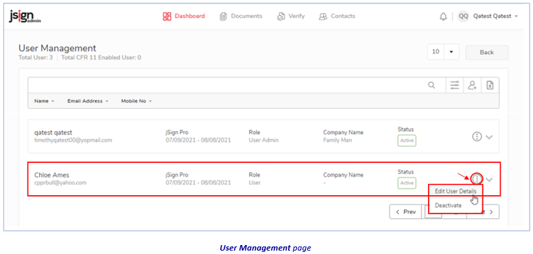 Make the User the Account Administrator