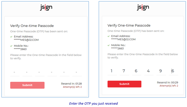 Sign Envelope Document(s)